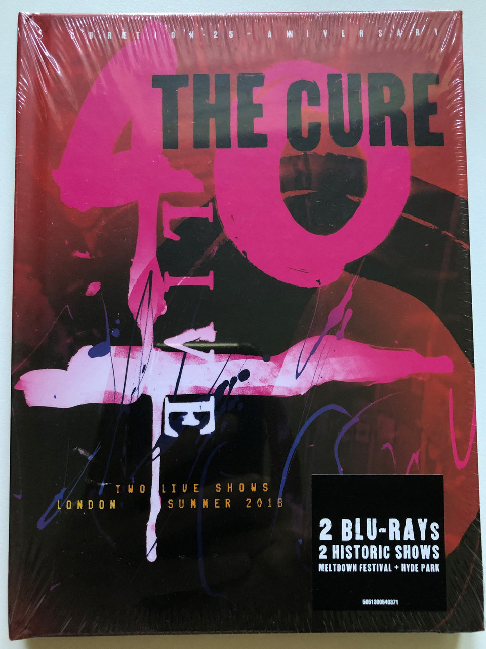 The Cure – 40 Live / Two Live Shows London, Summer 2018 / 2 Blu-Rays, 2 ...