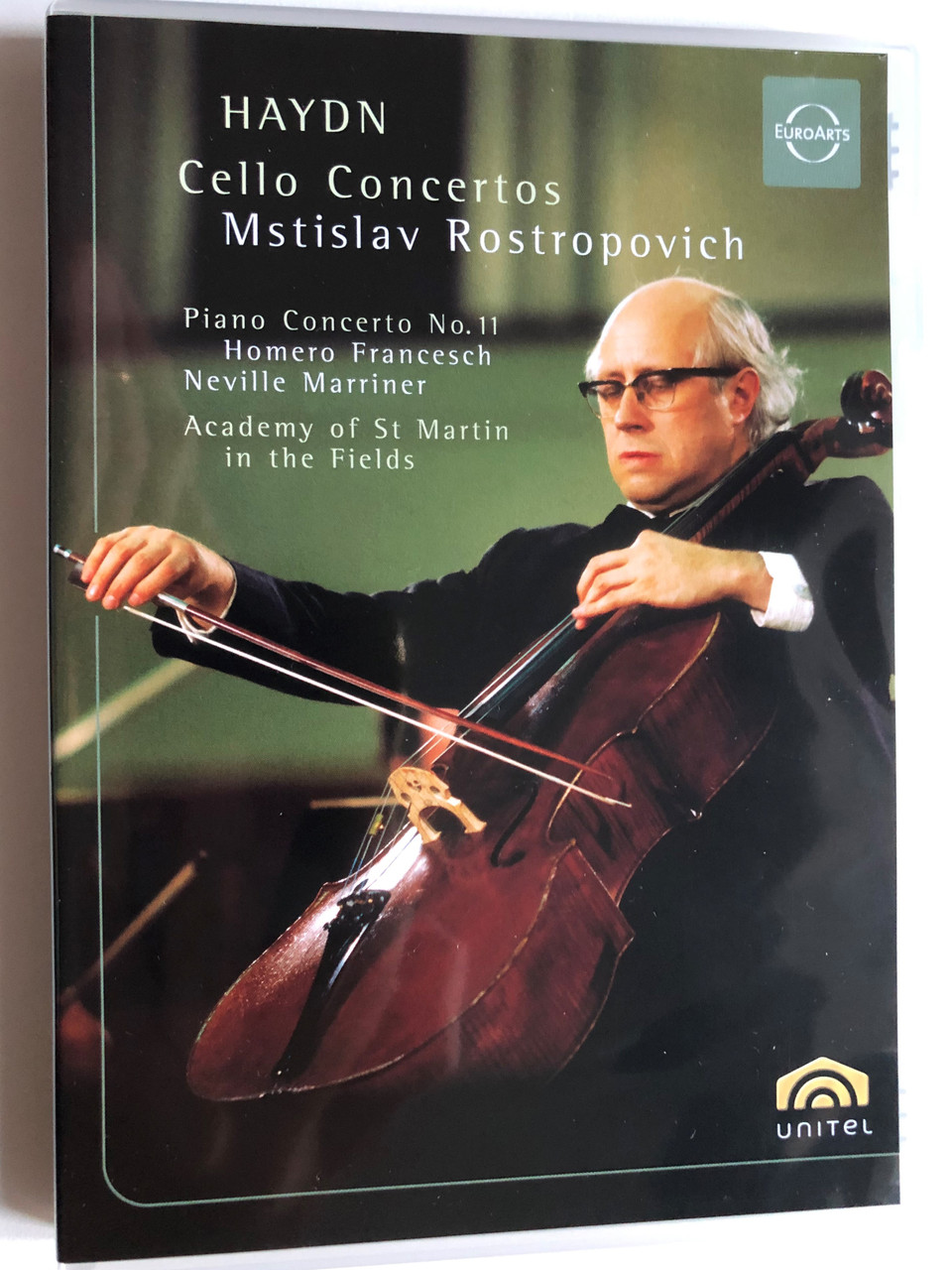 Haydn - Cello Concertos - Mstislav Rostropovich / Piano Concerto No. 11, Homero Francesch ...