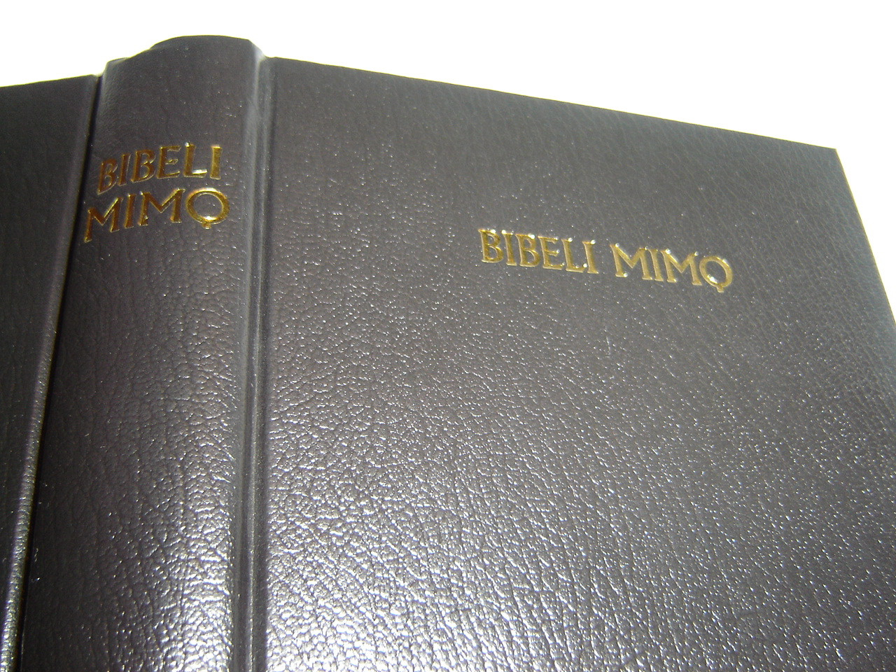 Yoruba Black Hardcover Holy Bible / BIBELI MIMO Tabi Majemu Lailai Ati ...