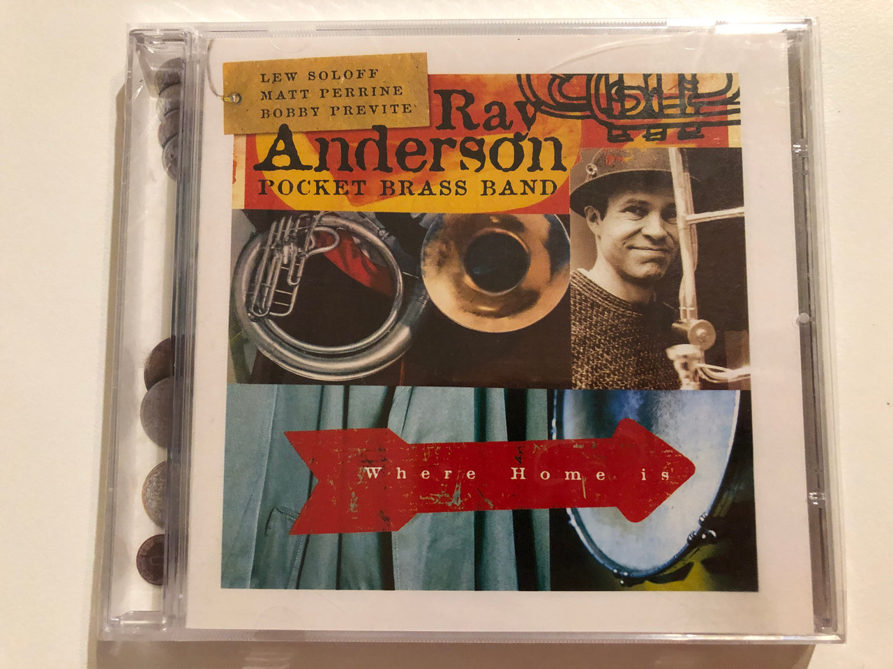 Ray Anderson Pocket Brass Band – Where Home Is / Lew Soloff, Matt ...