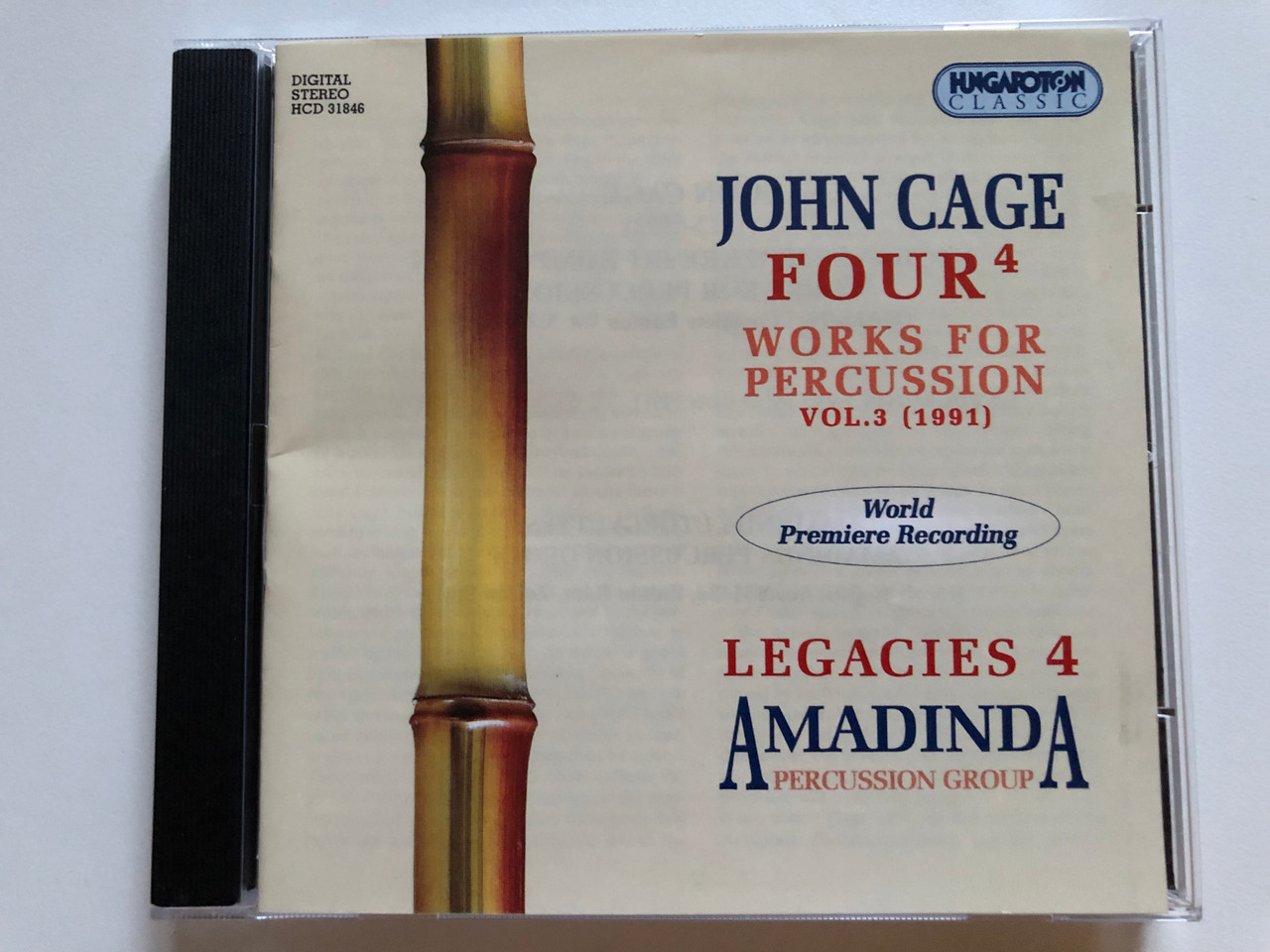 John Cage: Four⁴ - Works For Percussion Vol.3 (1991) / Legacies - 4 ...