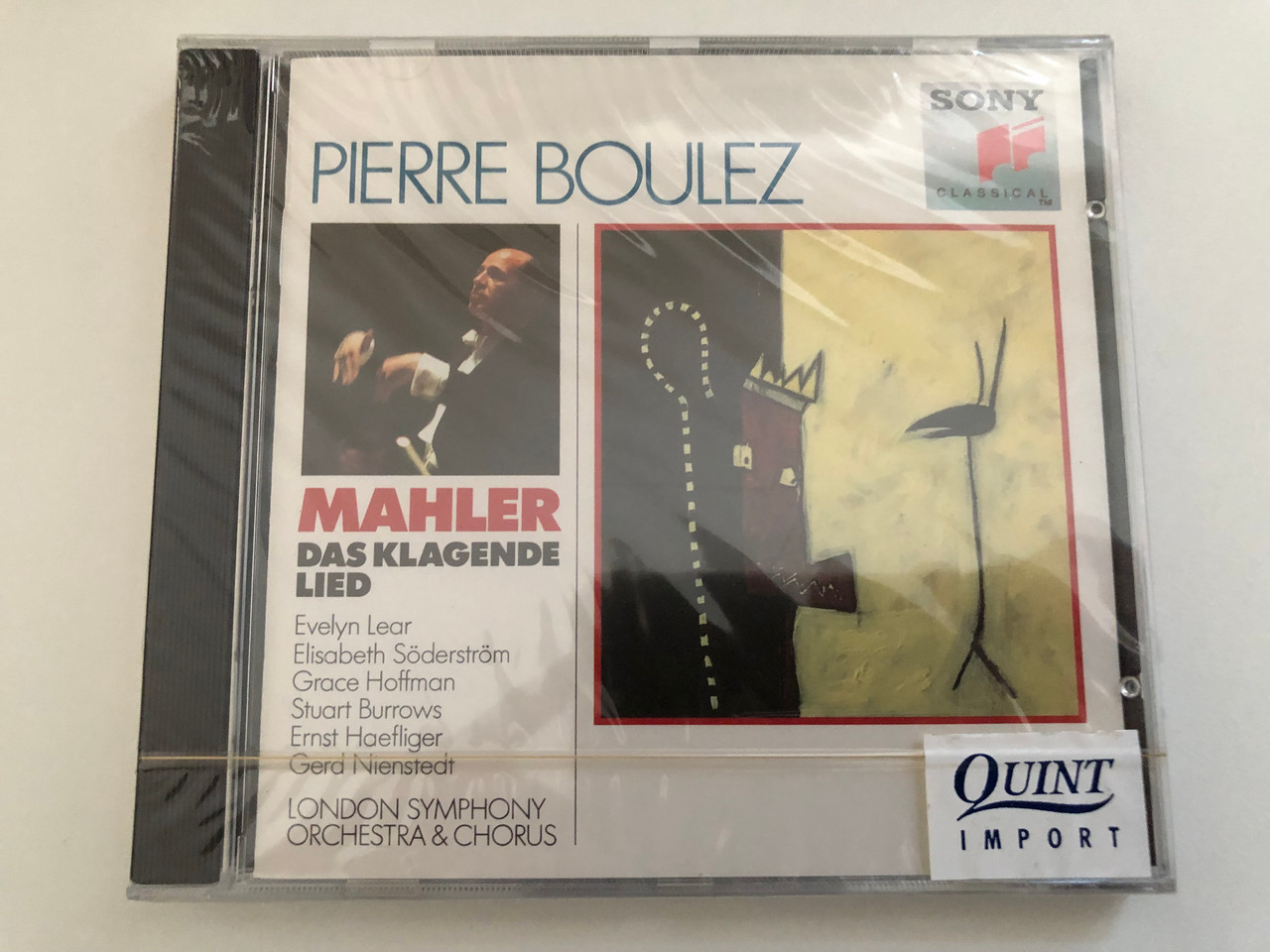 Pierre Boulez - Mahler: Das Klagende Lied / Evelyn Lear, Elisabeth ...