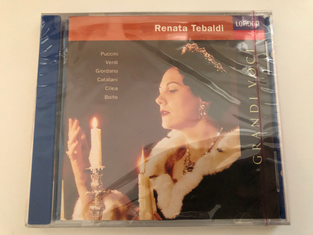 Renata Tebaldi – Grandi Voci / Puccini, Verdi, Giordano, Catalani ...