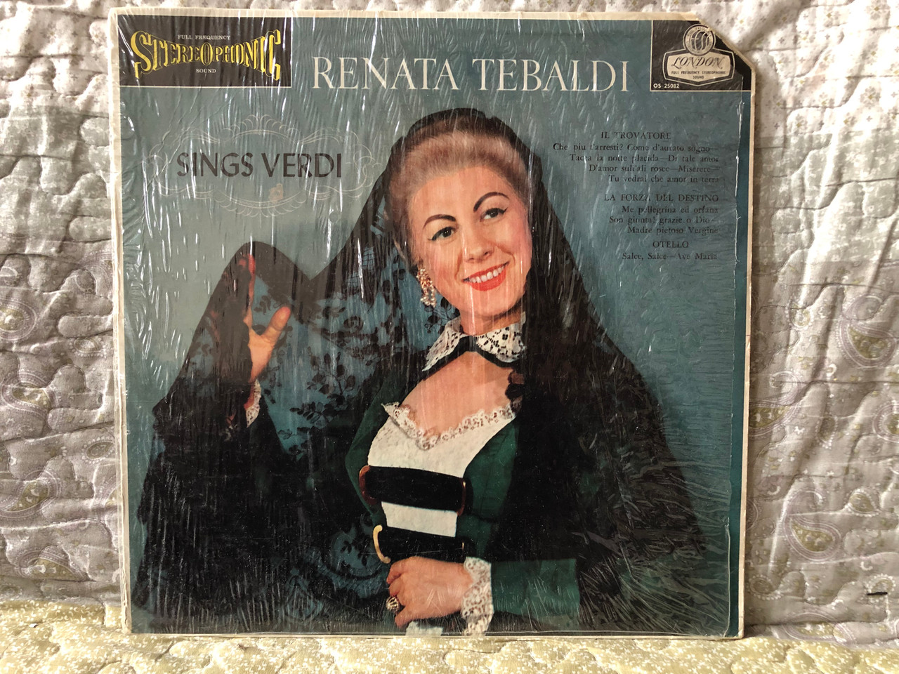 Renata Tebaldi Sings Verdi / Il Trovatore; La Forza Del Destino; Otello ...