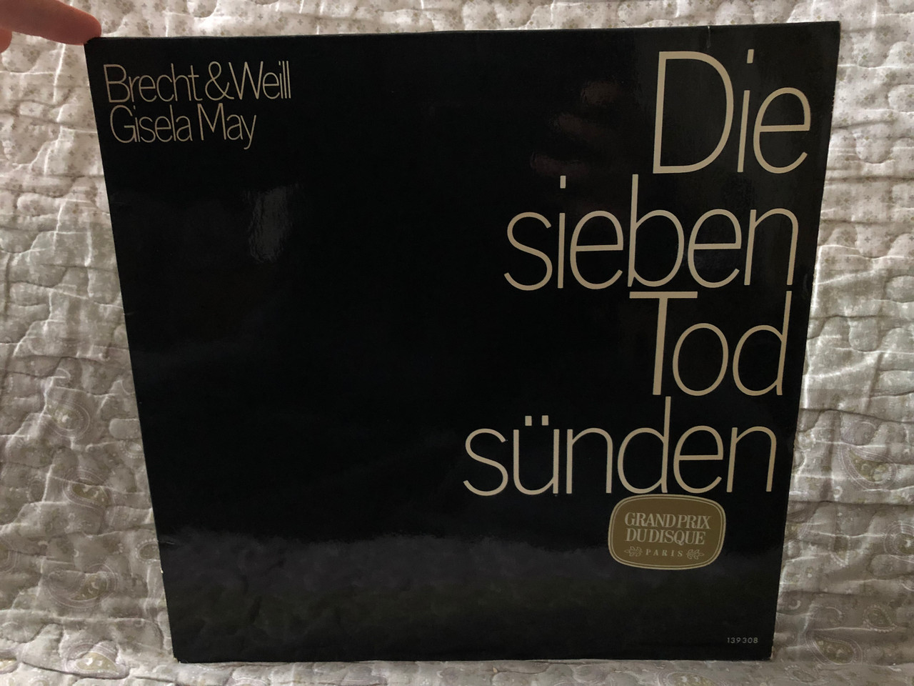 Brecht & Weill - Gisela May - Die Sieben Todsünden / Deutsche ...
