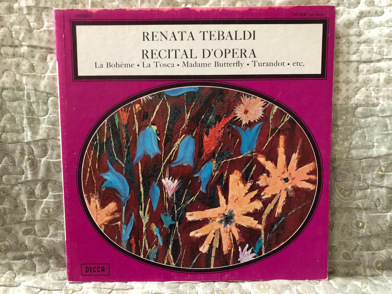 Renata Tebaldi – Récital D'Opéra: La Bohème, La Tosca, Madame Butterfly ...