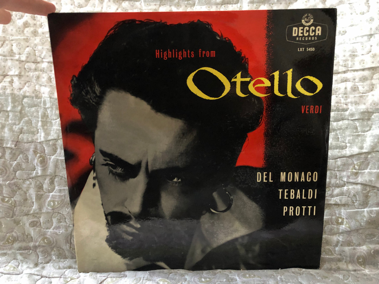 Verdi: Highlights From "Otello" - Del Monaco, Tebaldi, Protti / Decca ...