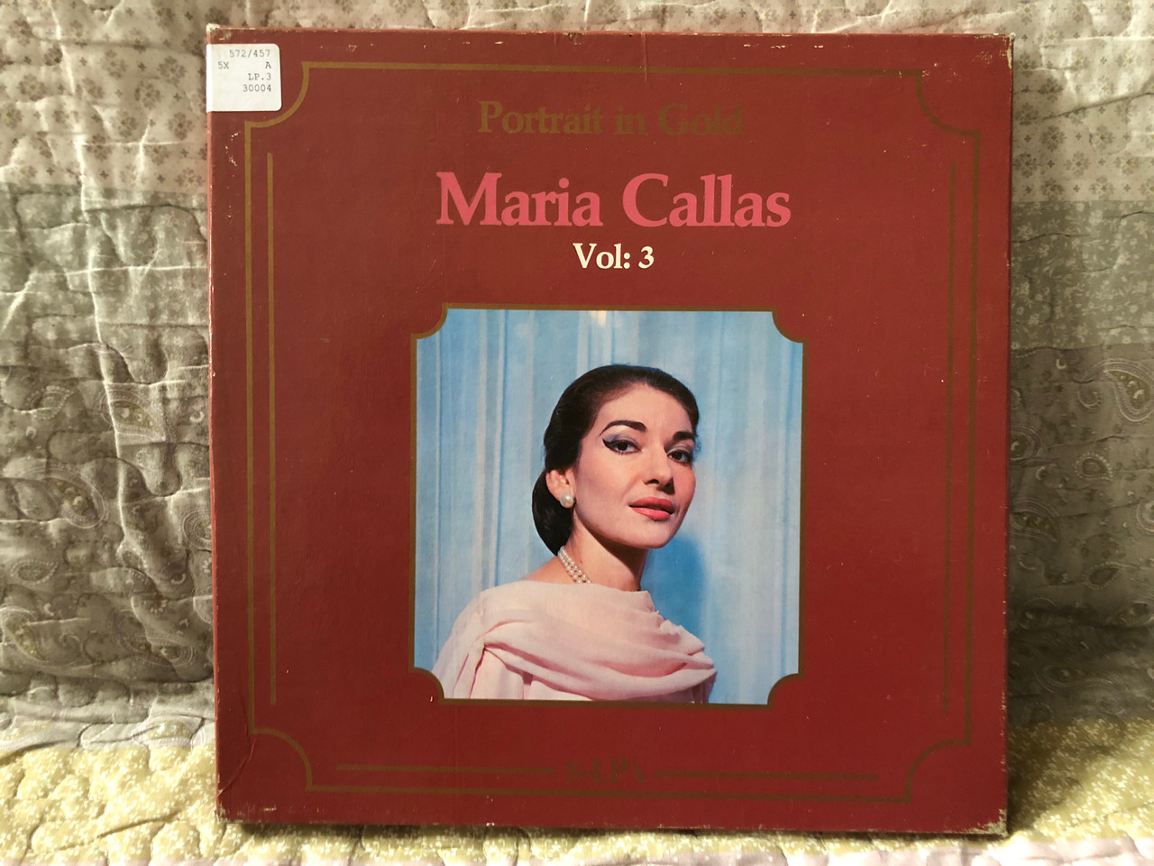 Maria Callas – Portrait In Gold Vol. 3 / Classicaphon 5x LP, Box Set ...
