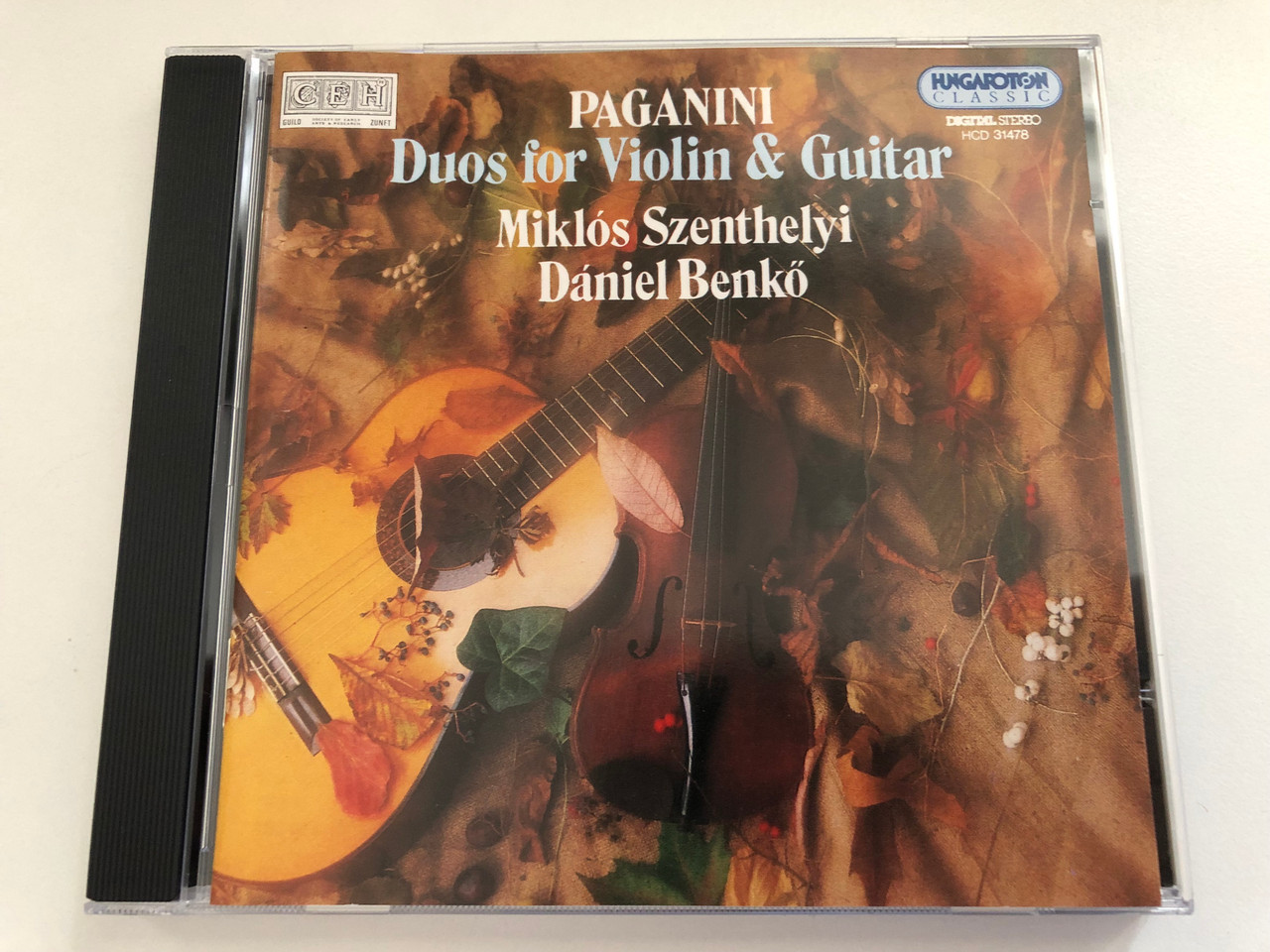 Paganini: Duos For Violin & Guitar -Miklós Szenthelyi, Dániel Benkő ...