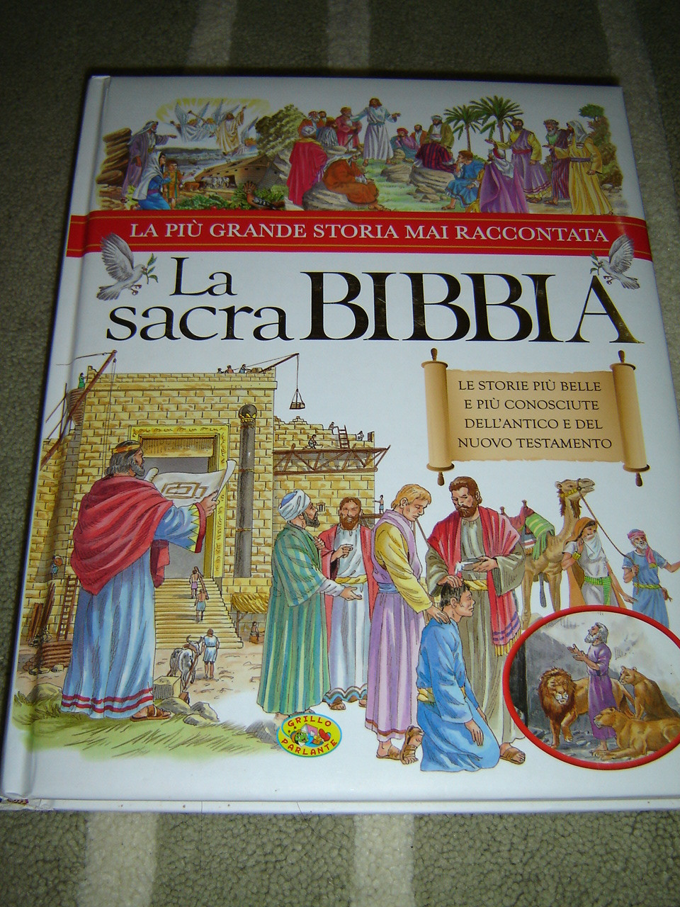 Beautifully Illustrated Italian Children's Bible - La Sacra Bibbia / La ...