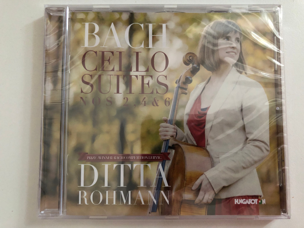 Bach: Cello Suites Nos 2, 4 & 6 - Ditta Rohmann / Hungaroton Audio CD ...