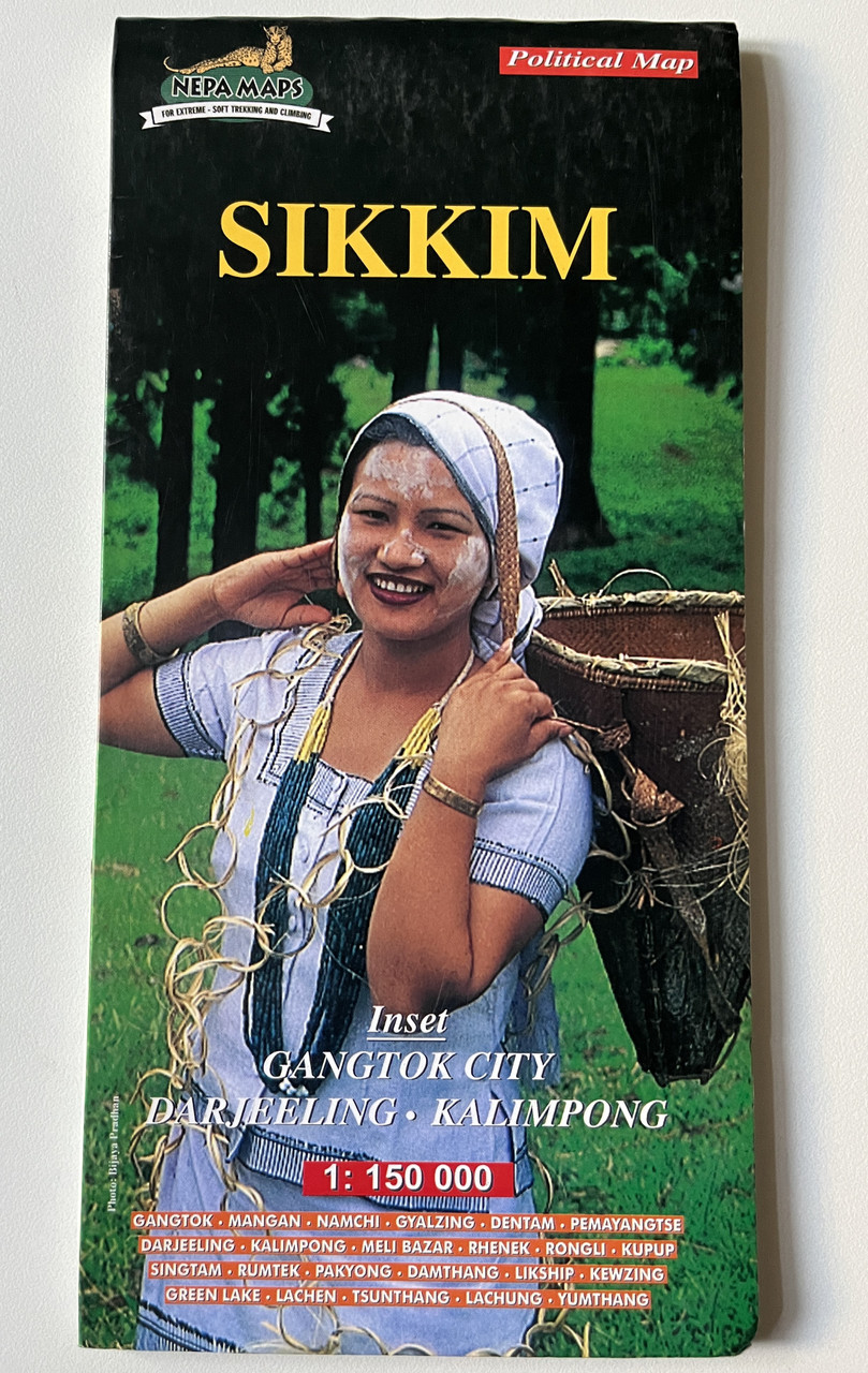 SIKKIM / 1: 150 000 / Inset: GANGTOK CITY, DARJEELING, KALIMPONG ...