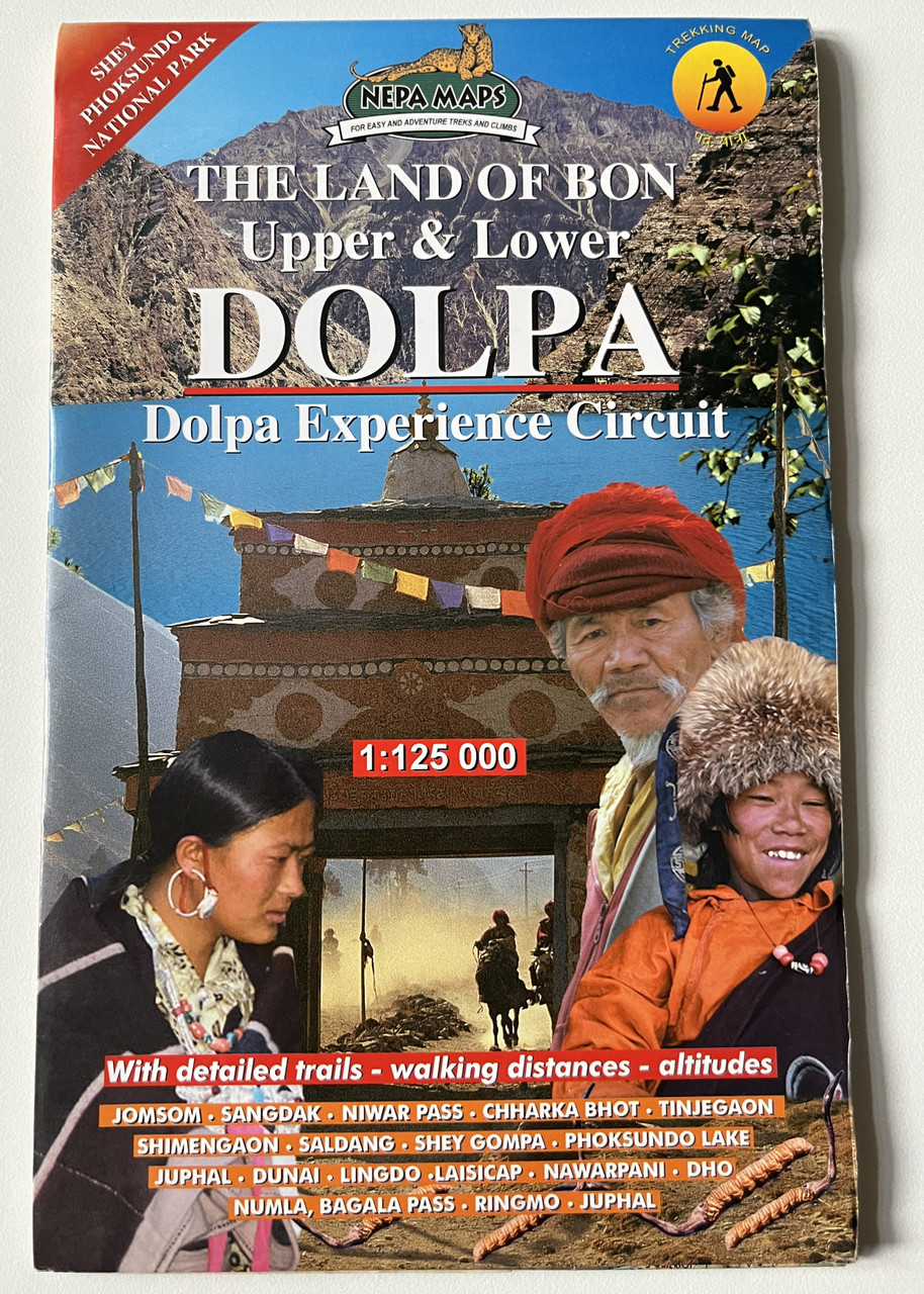 THE LAND OF BON Upper & Lower DOLPA Dolpa Experience Circuit / 1:125 ...
