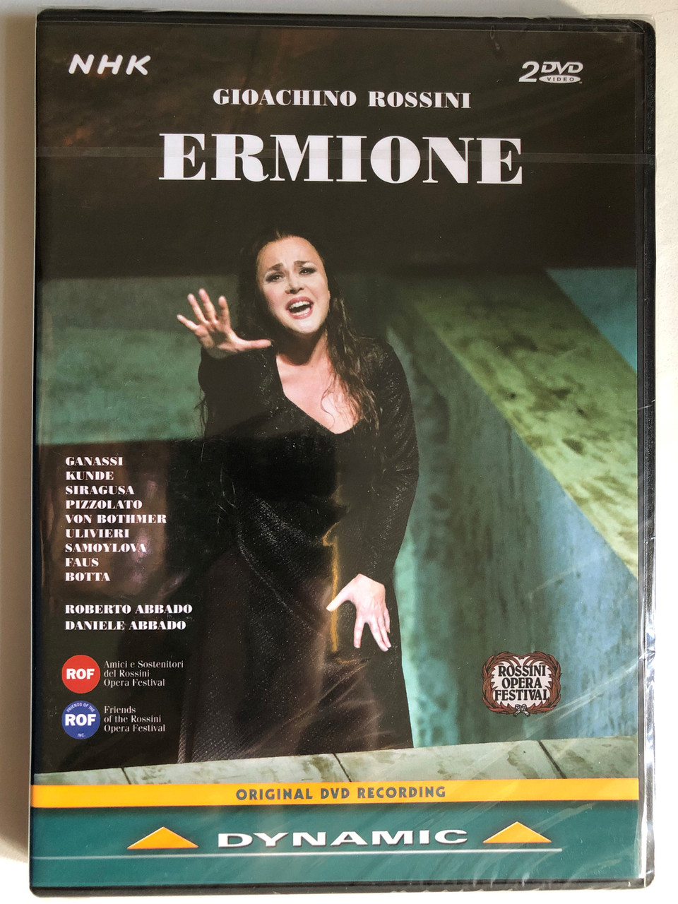 Ermione 2 DVD Set / Azione tragica in two acts / Libretto by ANDREA LEONE TOTTOLA / ORCHESTRA OF ...