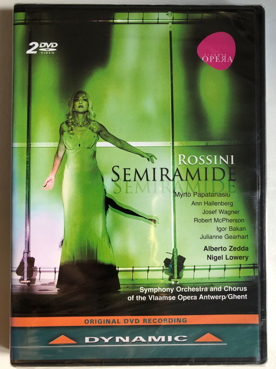 ROSSINI: Semiramide (SEMIRAMIS) 2 DVD Set / Tragic melodrama in two acts Libretto by GAETANO ...