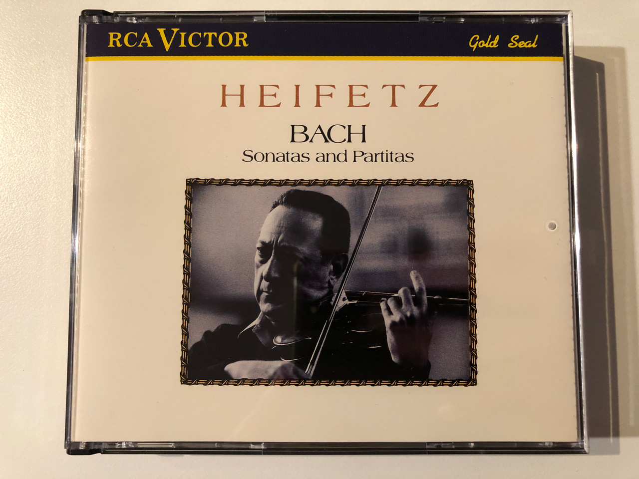 Heifetz - Bach: Sonatas And Partitas / RCA Victor Gold Seal 2x Audio CD ...
