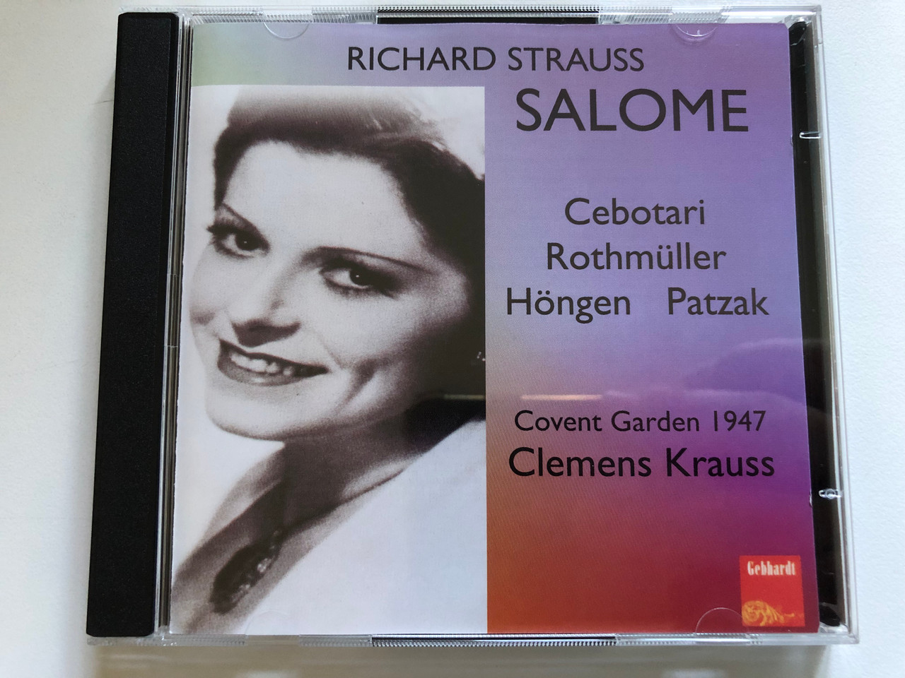 RICHARD STRAUSS - SALOME / Cebotari, Rothmüller, Höngen, Patzak ...