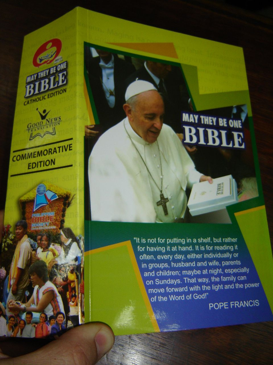 May They Be One Bible: Good News Translation, Catholic Commemorative ...