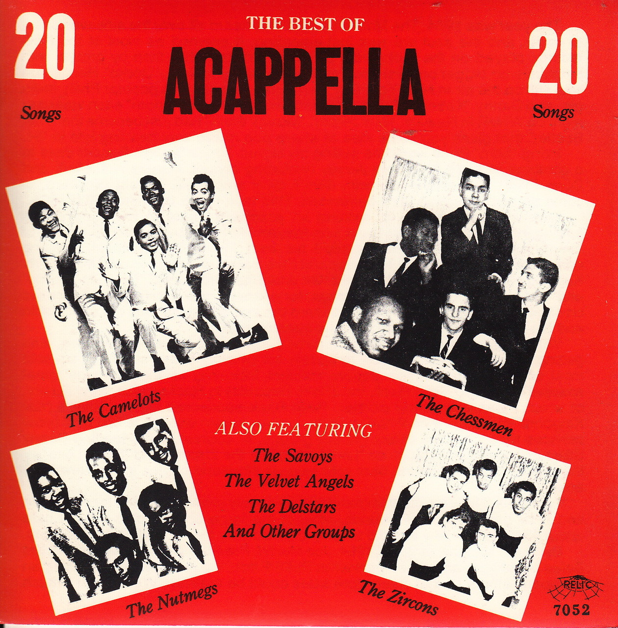 BEST OF ACAPPELLA VOL. 1 (CD 7052) - Norton Records