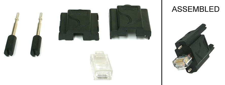 NTC | GigE Vertical Connector Plug-kits