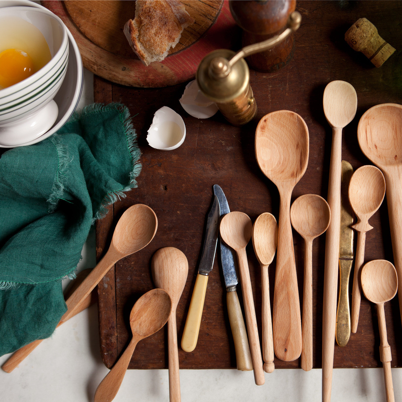 Baker s Dozen Wood Spoons Large