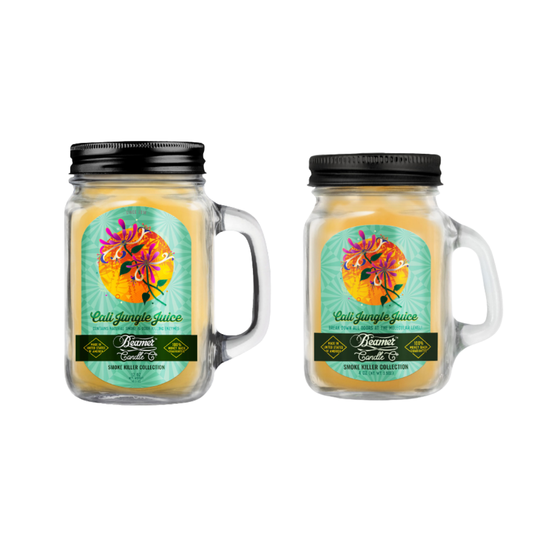 Cali Jungle Juice 12oz & Mini 4oz Smoke Killer Collection Candle Bundle ...