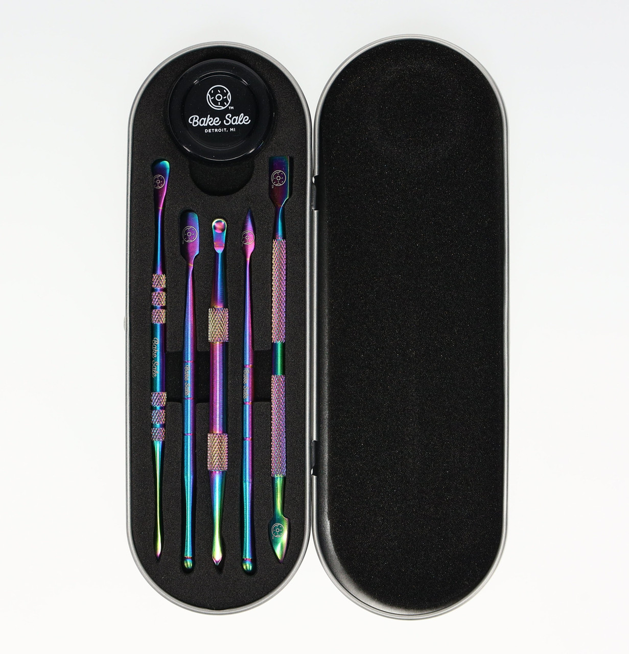 Bake Sale - 5 Piece Dab Kit W/Storage - Beamer Smoke