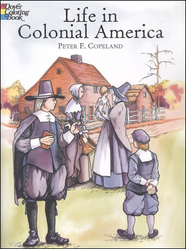 Life in Colonial America Coloring Book - Lifelong Learning Resources ...