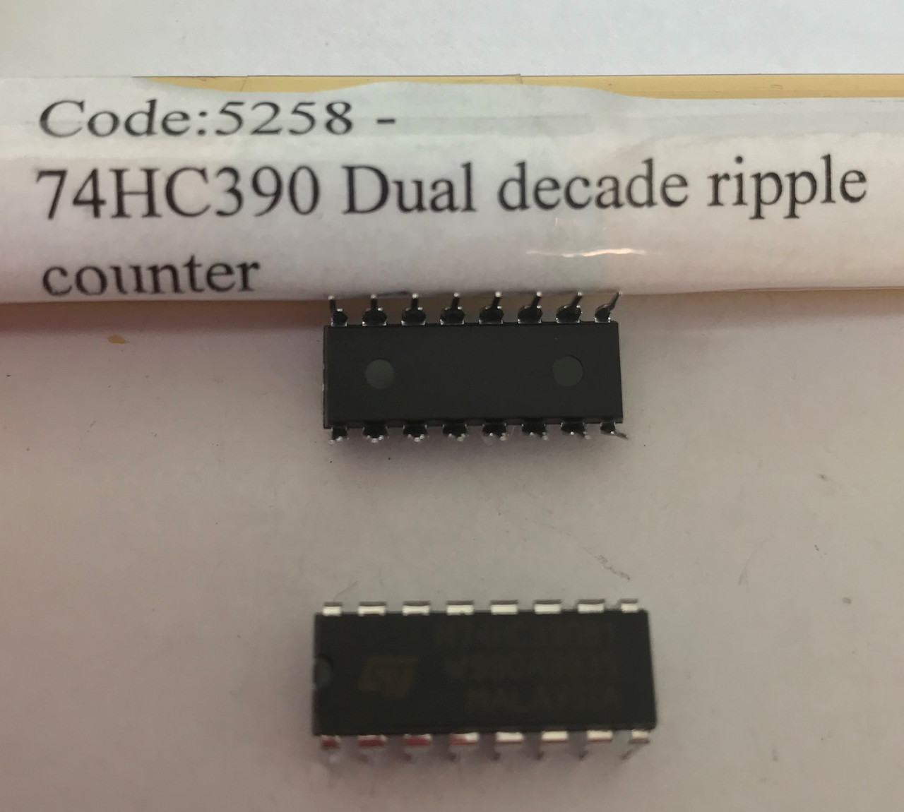 5258 - Dual decade ripple counter - eTech