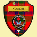 MacDiarmid Hunting Tartan Crest Wooden Wall Plaque Shield - For ...
