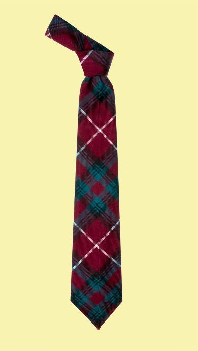 Stuart Of Bute Modern Clan Tartan Lightweight Wool Straight Mens Neck ...