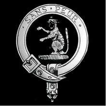 Sutherland Clan Badge Polished Sterling Silver Sutherland Clan Crest ...