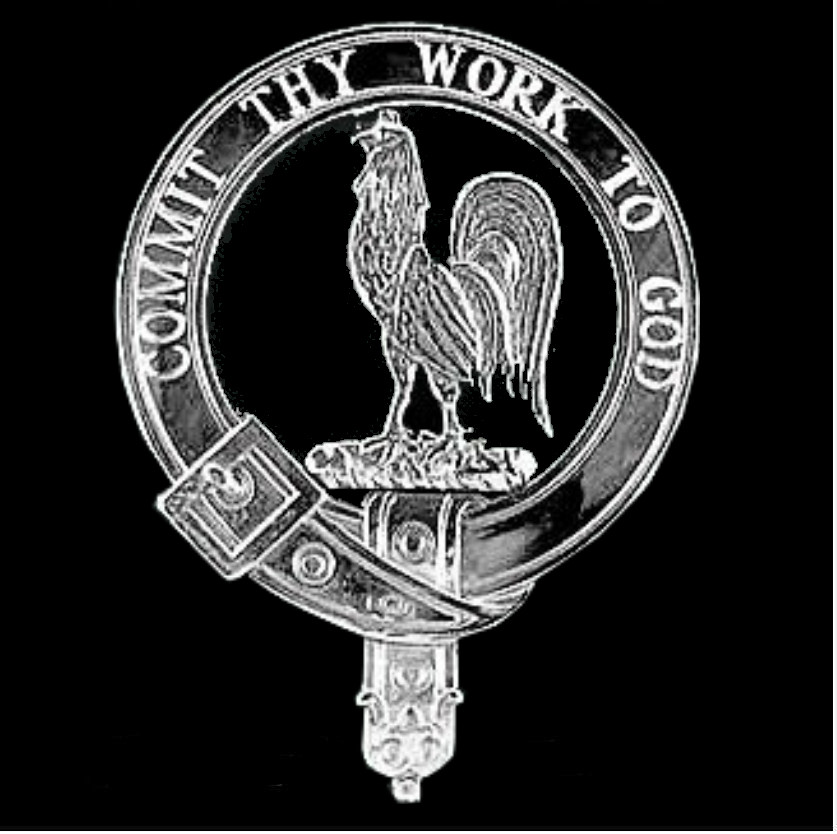 Sinclair Clan Badge Polished Sterling Silver Sinclair Clan Crest - For ...