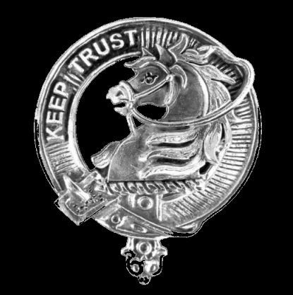 Hepburn Clan Cap Crest Sterling Silver Clan Hepburn Badge - For ...