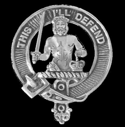 MacFarlane Clan Cap Crest Sterling Silver Clan MacFarlane Badge - For ...