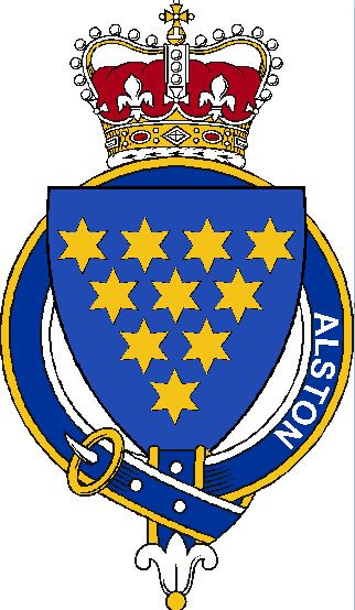 Alston English Coat of Arms Large Print Alston English Family Crest ...