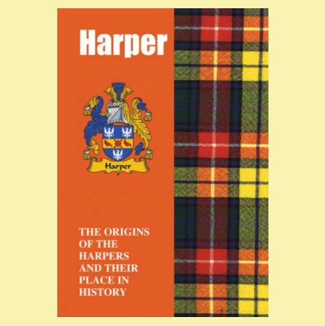 Harper Coat Of Arms History Scottish Family Name Origins Mini Book ...