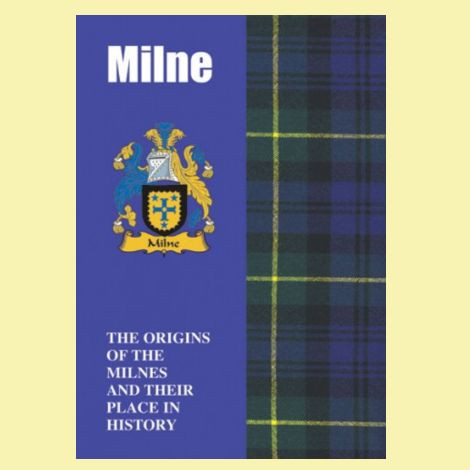 Milne Coat Of Arms History Scottish Family Name Origins Mini Book - For ...