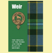 Weir Clan Badge History Scottish Family Name Origins Mini Book - For ...