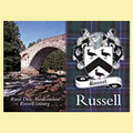 Russell Coat Of Arms History Scottish Family Name Origins Mini Book ...