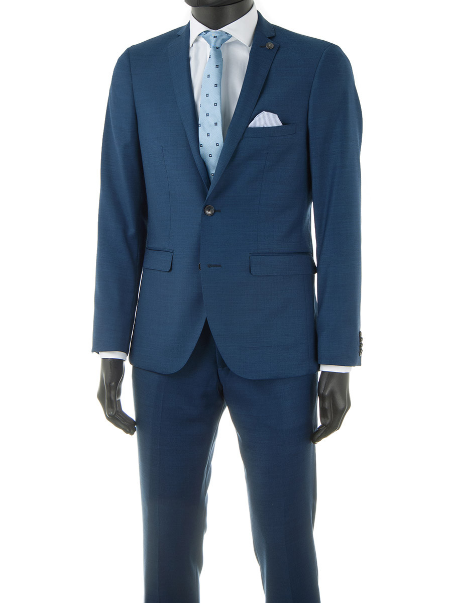 Ocean Blue 2 Piece Suit - Oscar Milo
