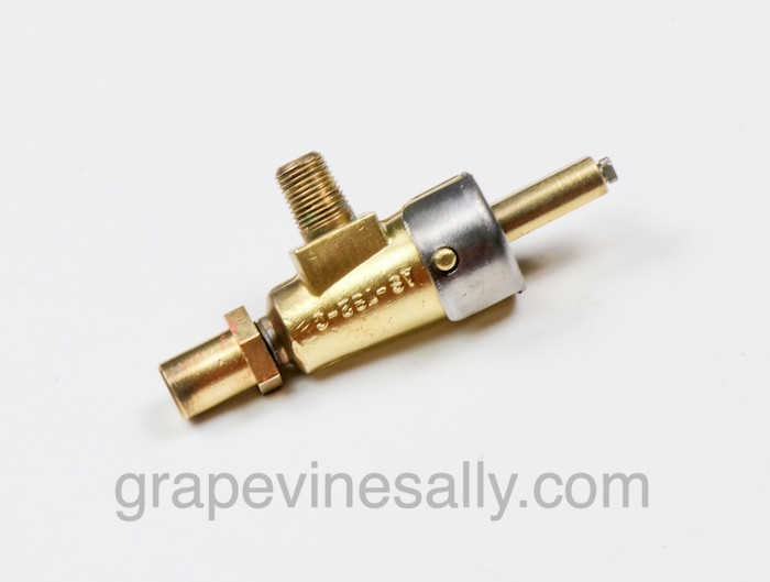 Vintage Stove Burner Control Gas Valve - 3-3/4" Overall Length