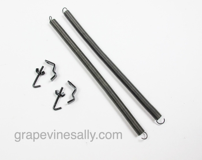 SET OF 2 Vintage 1940's Wedgewood Stove Top Cover Fold Up Shelf Springs ...