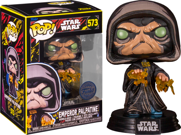 Star Wars Emperor Palpatine Retro Series Pop Vinyl Figure