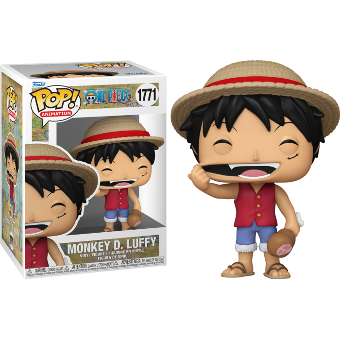 One Piece - Monkey D. Luffy with Meat Pop! Vinyl Figure