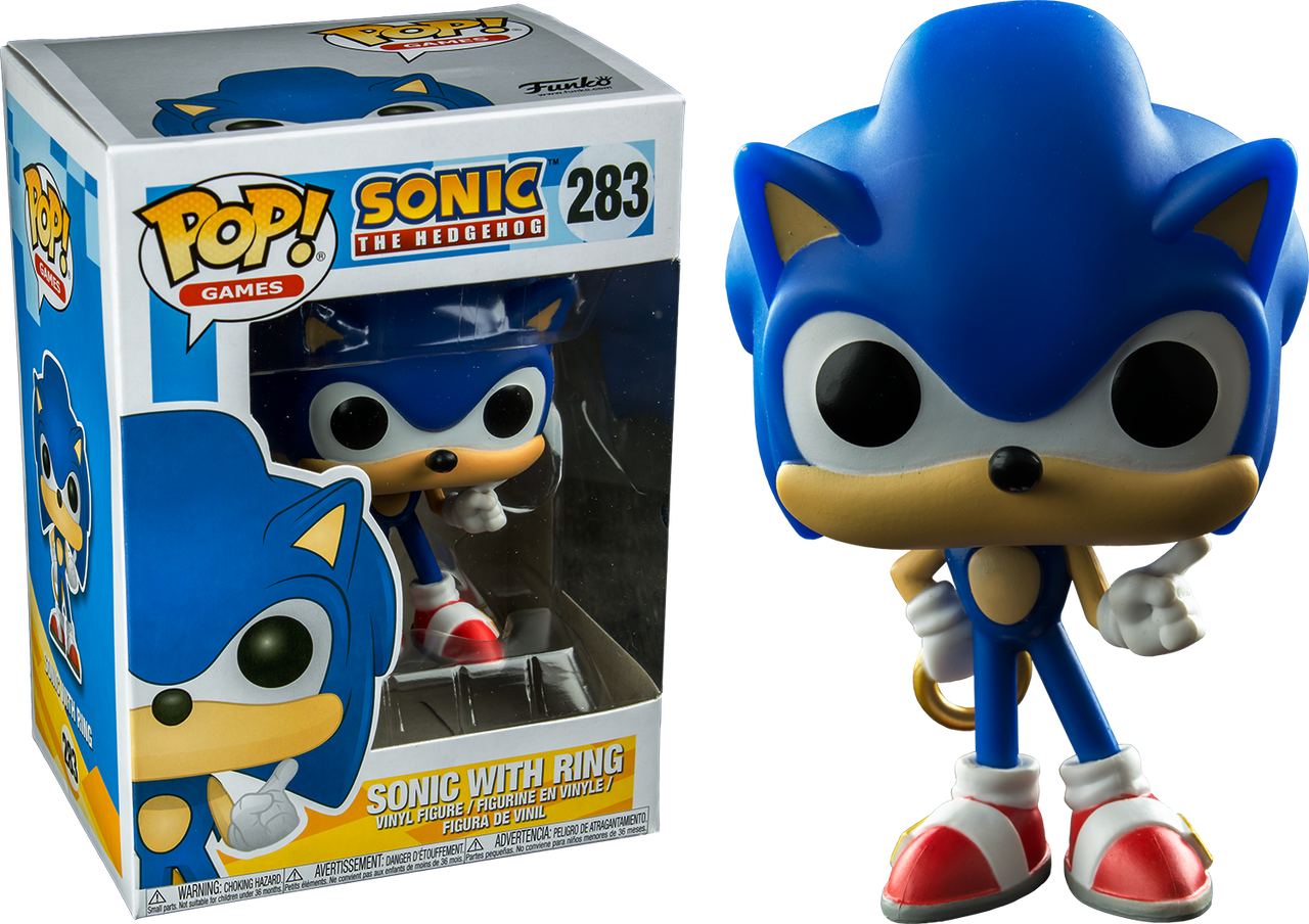 Sonic the Hedgehog - Sonic with Ring Pop! Vinyl Figure
