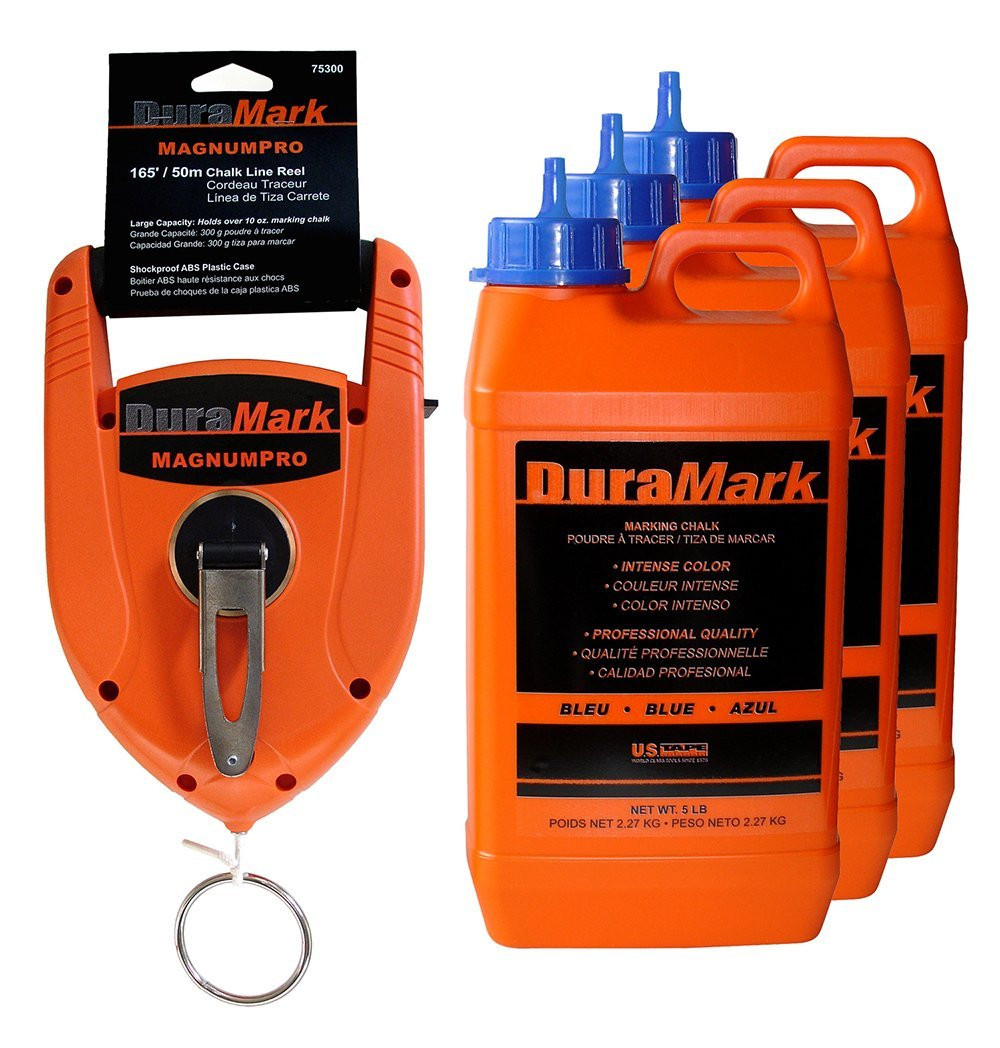 U.S. Tape 76408 White ¬†DuraMark Chalk - Professional quality; Intense ...