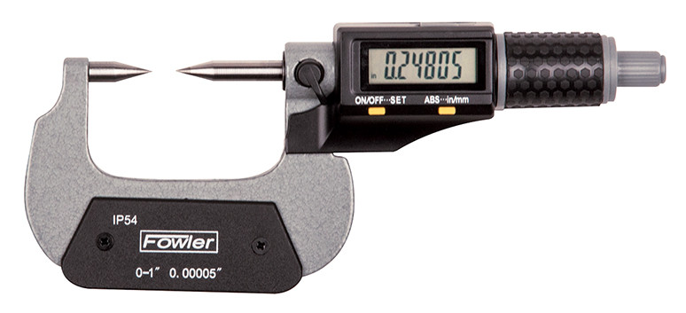 Fowler 54-860-661-0 Digital double point micrometer ip54 USB 0-1 ...
