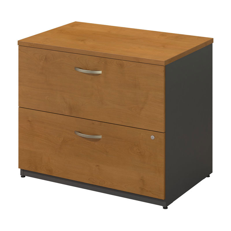 Bush WC72454CSU Series C Lateral File Natural Cherry Assembled