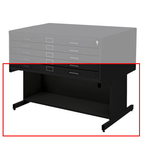 Safco Open Flat File Base Black Finish 4979BLR Free Shipping!